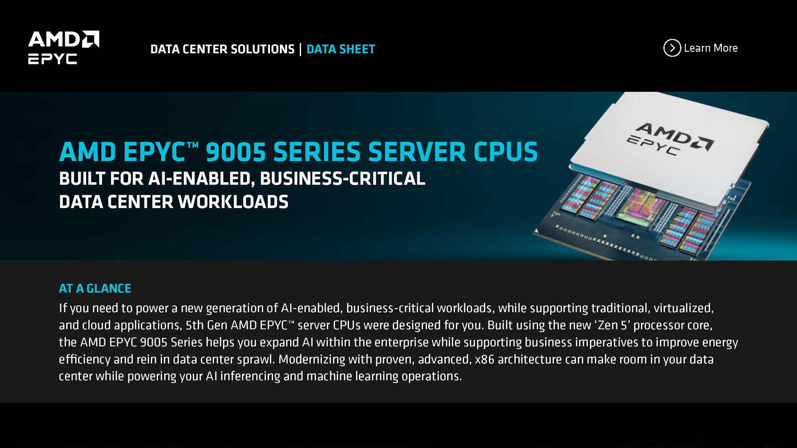 AMD EPYC™ ® 9005 Series Processors Data Sheet (Nov 2025) - DataON for ...